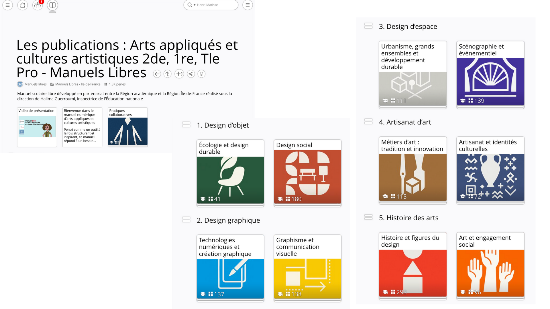 Manuel Libre Pearltrees en Arts appliqués - Arts appliqués